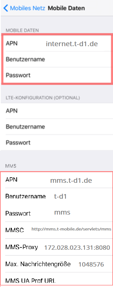 Lebara APN-Einstellungen für iPhone 2025 - 5G 4G LTE APN Deutschland