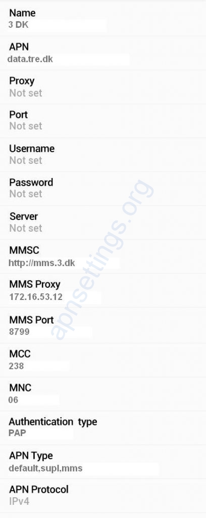 3 Hong Kong 4G APN Settings 2025 - 5G 4G APN Settings